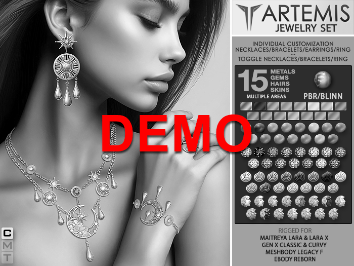 Second Life Marketplace - **RE** Artemis Set - DEMO